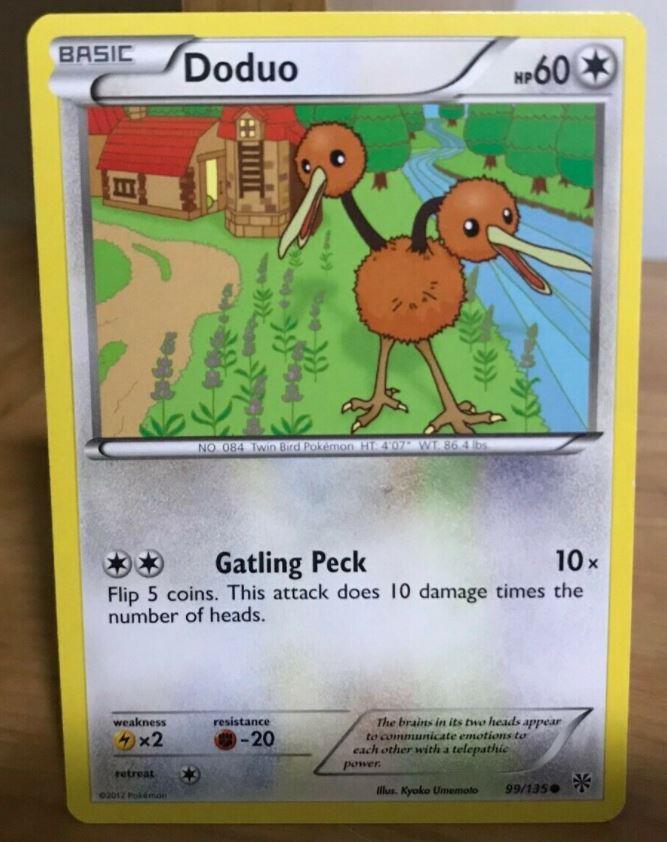 Doduo #99 Prices | Pokemon Plasma Storm | Pokemon Cards