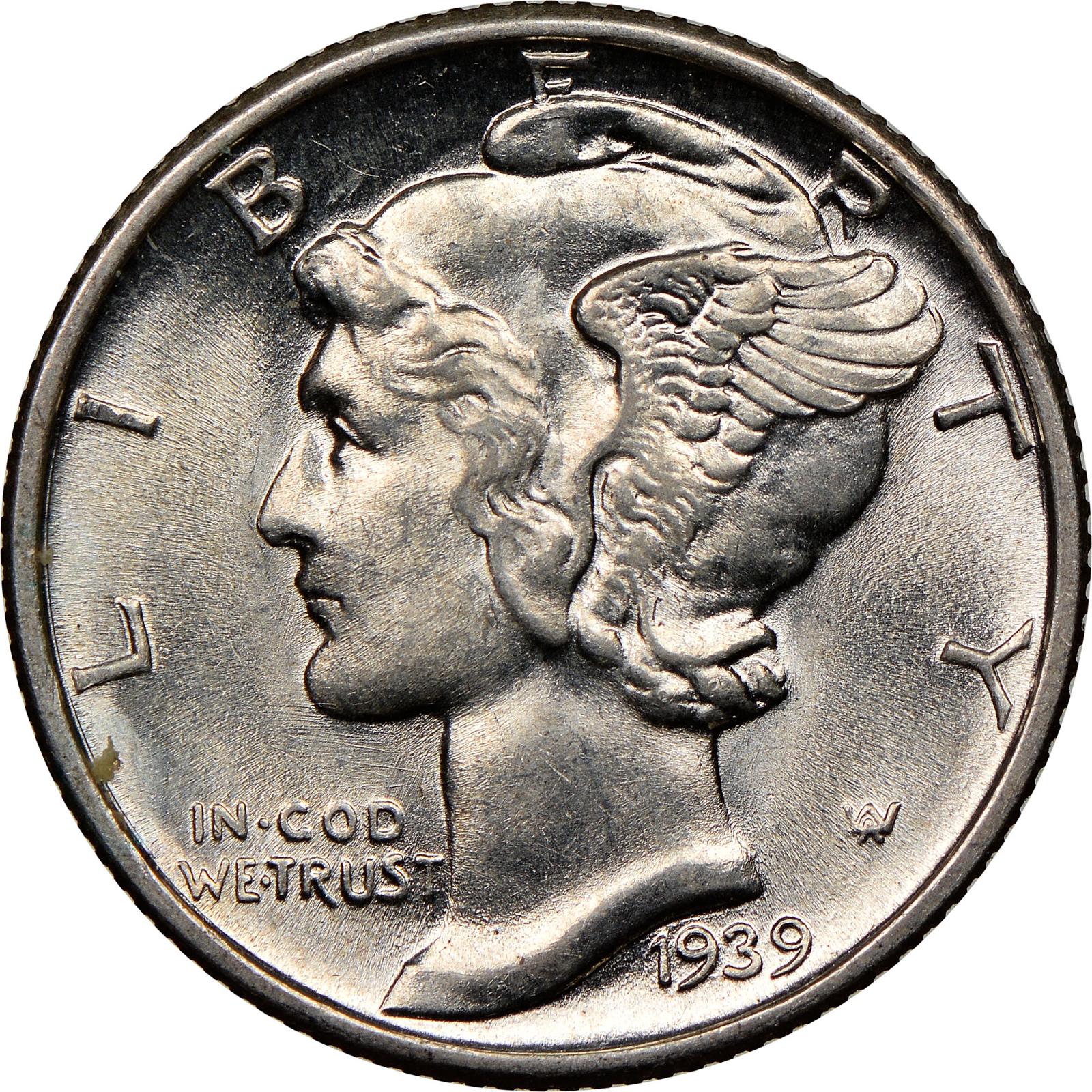 1939 [PROOF] Mercury Dime Prices | Ungraded, NGC, PCGS Values