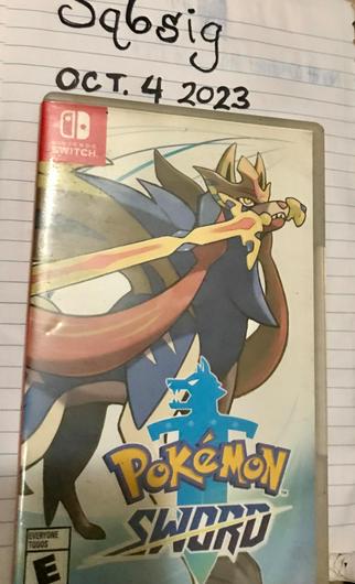 Pokemon Sword | Item, Box, and Manual | Nintendo Switch