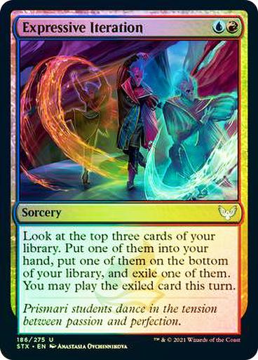 Expressive Iteration [Foil] #379 Prices | Magic Strixhaven School of ...