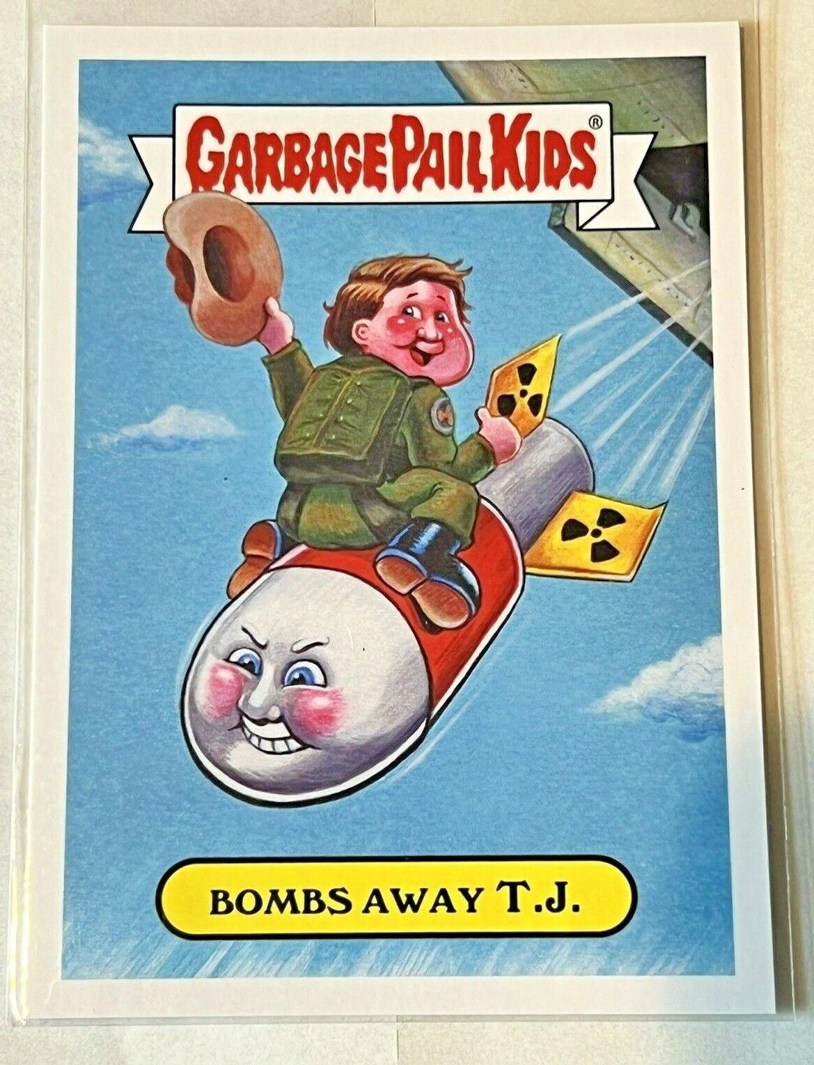 Bombs Away T.J. #5a Prices | Garbage Pail Kids Adam-Geddon | GPK Cards
