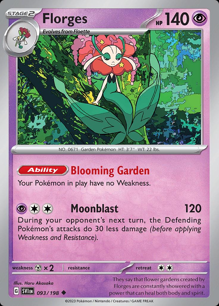 Florges #93 Prices | Pokemon Scarlet & Violet | Pokemon Cards