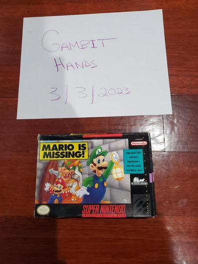 Mario Is Missing | Item, Box, and Manual | NES