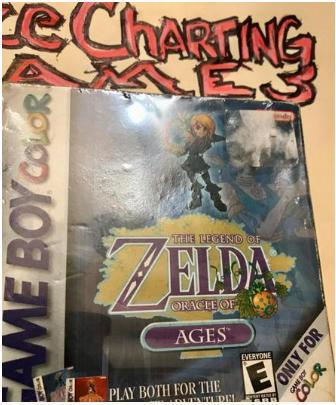 Zelda Oracle of Ages | Item, Box, and Manual | GameBoy Color