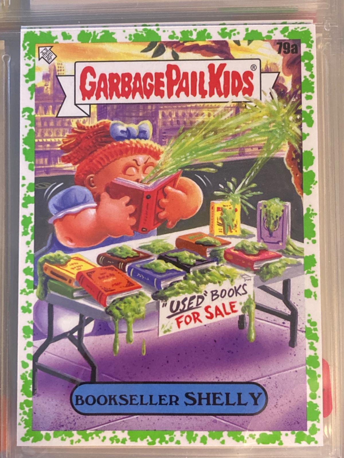Bookseller Shelly [Green] #79a Prices | Garbage Pail Kids Book Worms ...