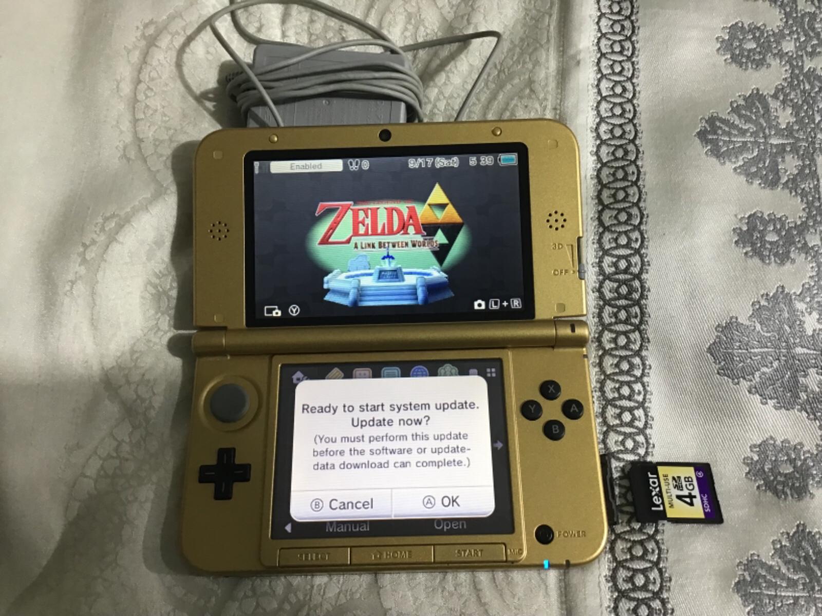 Nintendo 3DS XL Zelda Link Between Worlds Limited Edition | Item only ...