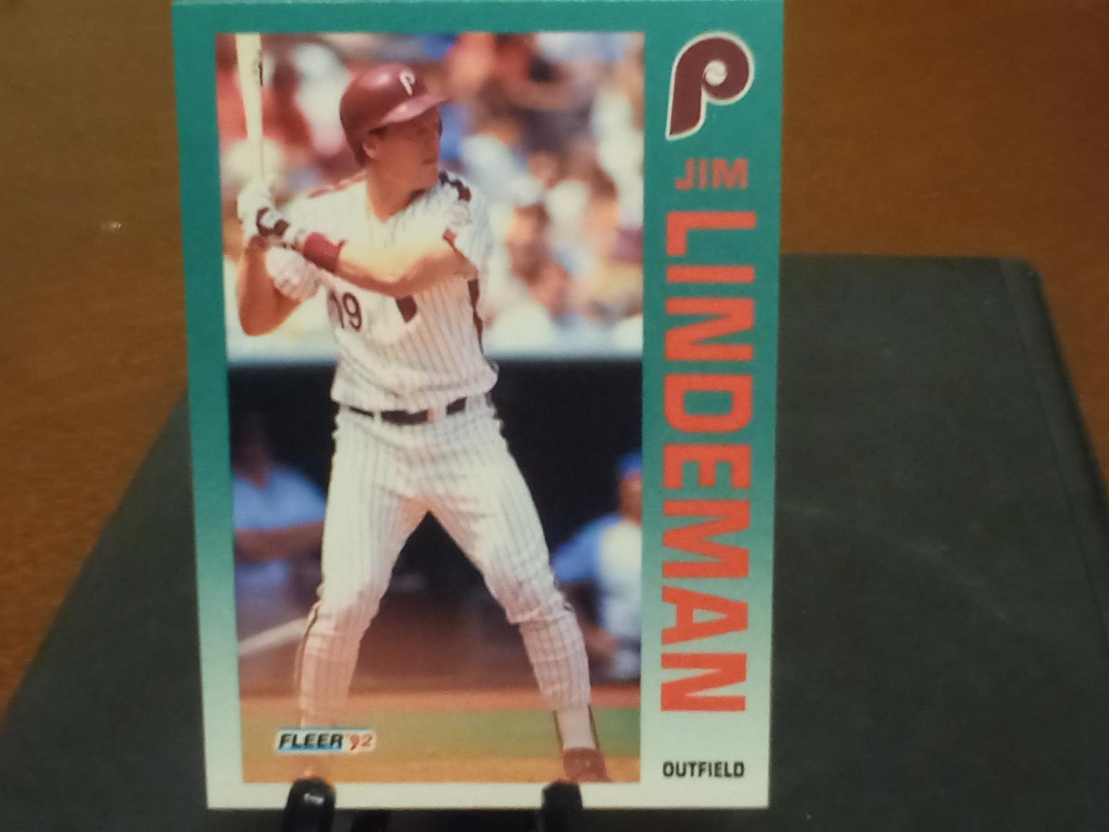 Jim Lindeman #538 Prices | 1992 Fleer | Baseball Cards