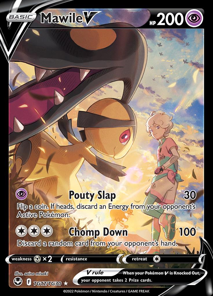 Mawile V #TG17 Prices | Pokemon Silver Tempest | Pokemon Cards