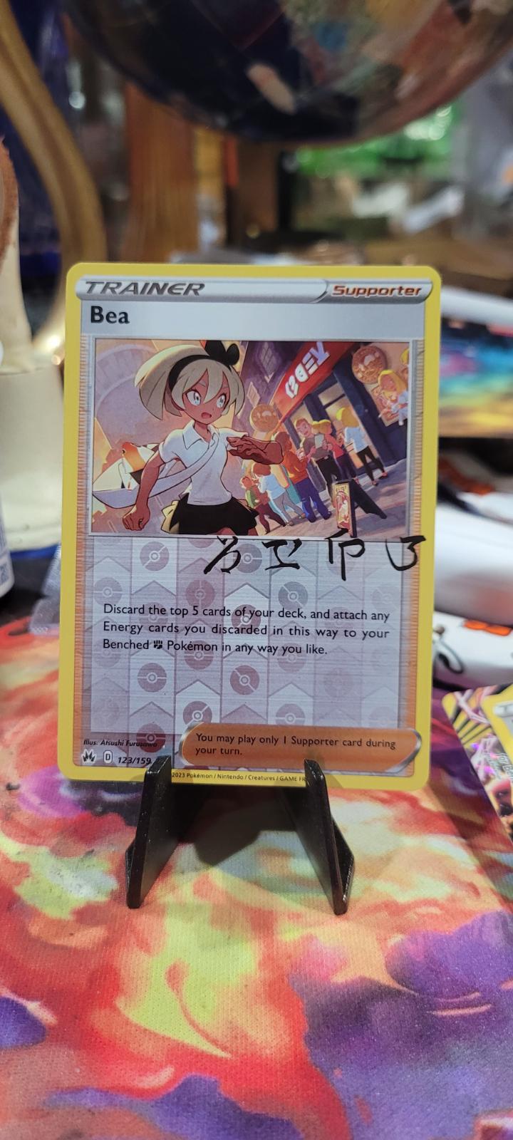 Bea Trainer holographic signature Prices | Pokemon Crown Zenith ...