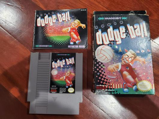 Super Dodge Ball | Item, Box, and Manual | NES