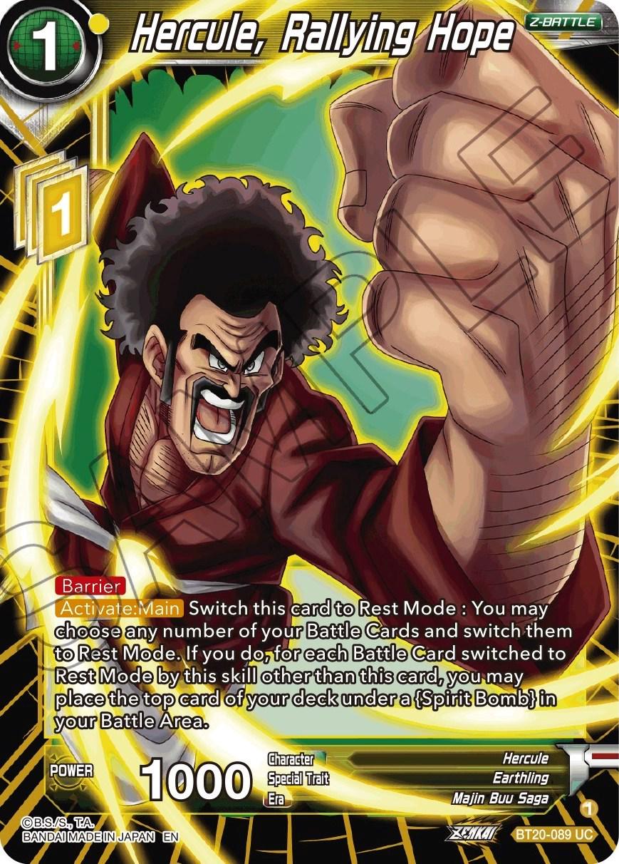 Hercule, Rallying Hope BT20-089 Prices | Dragon Ball Super Power ...