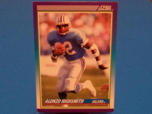 Alonzo Highsmith | Ungraded | 1990 Panini Score