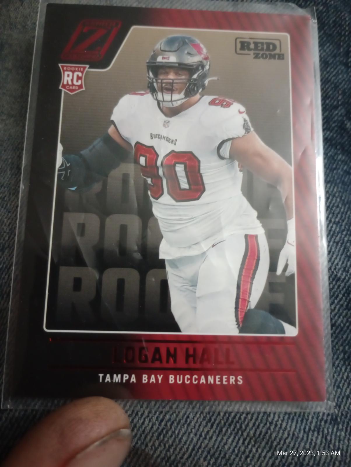 Logan Hall [Red Zone] #156 Prices [Rookie] | 2022 Panini Zenith ...