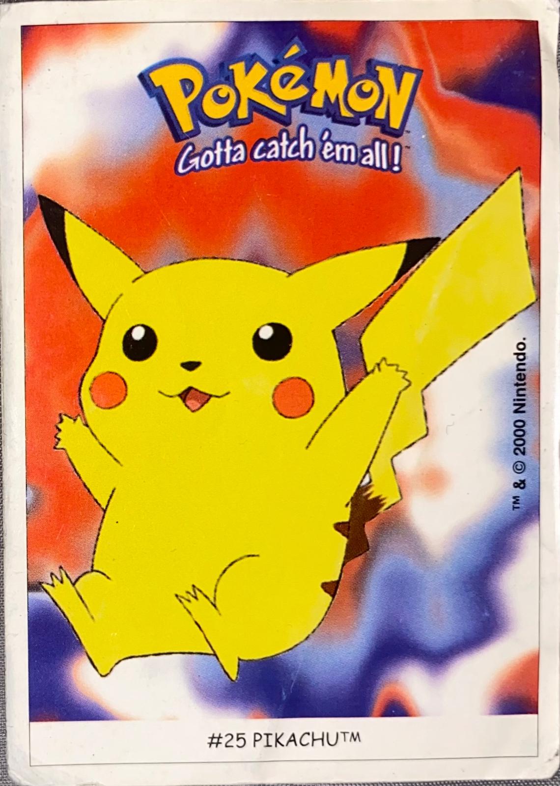 Pikachu #25 Prices | Pokemon 2000 Dunkin Boomer | Pokemon Cards