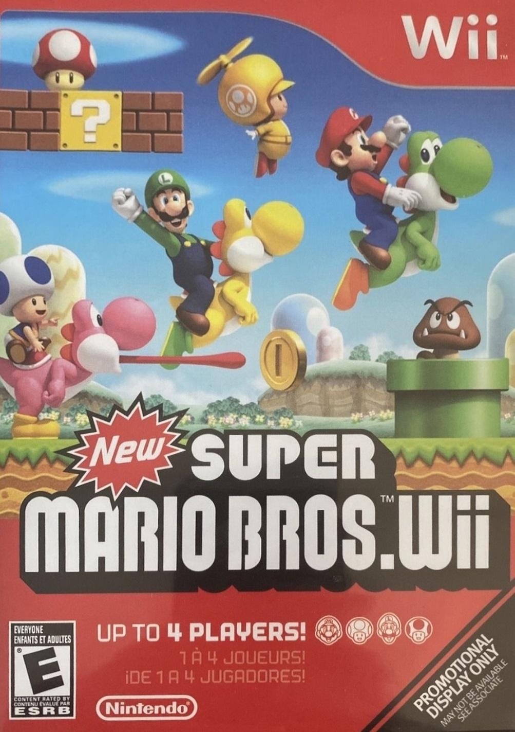 New Super Mario Bros. Wii [Promotional Display] Precios Wii | Compara ...