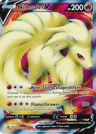 Ninetales V #177 Prices | Pokemon Rebel Clash | Pokemon Cards