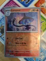 Lampent [Reverse Holo] #37 Prices | Pokemon Twilight Masquerade ...