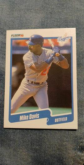 Mike Davis | Ungraded | 1990 Fleer