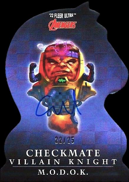 M.O.D.O.K. [Auto] #CP-27 Prices | Marvel 2022 Ultra Avengers Checkmate ...