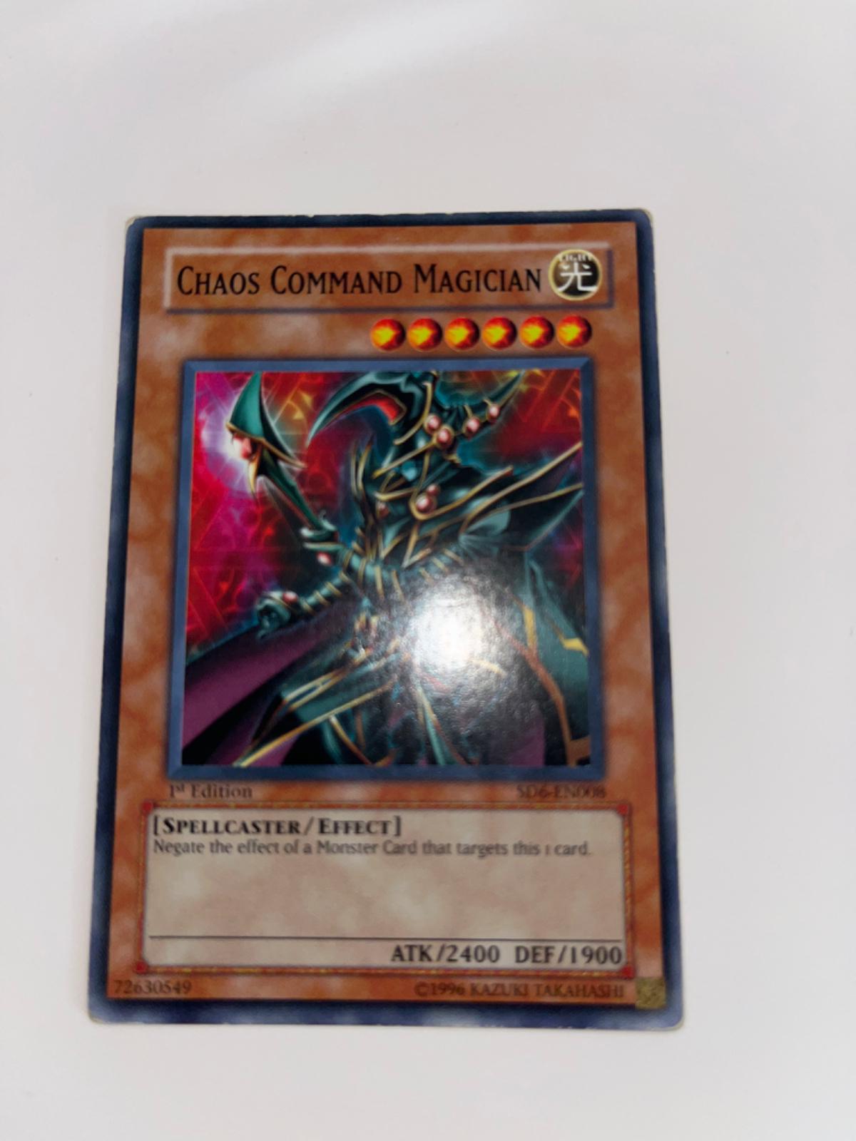 Chaos Command Magician [1st Edition] | Ungraded | YuGiOh Structure Deck ...