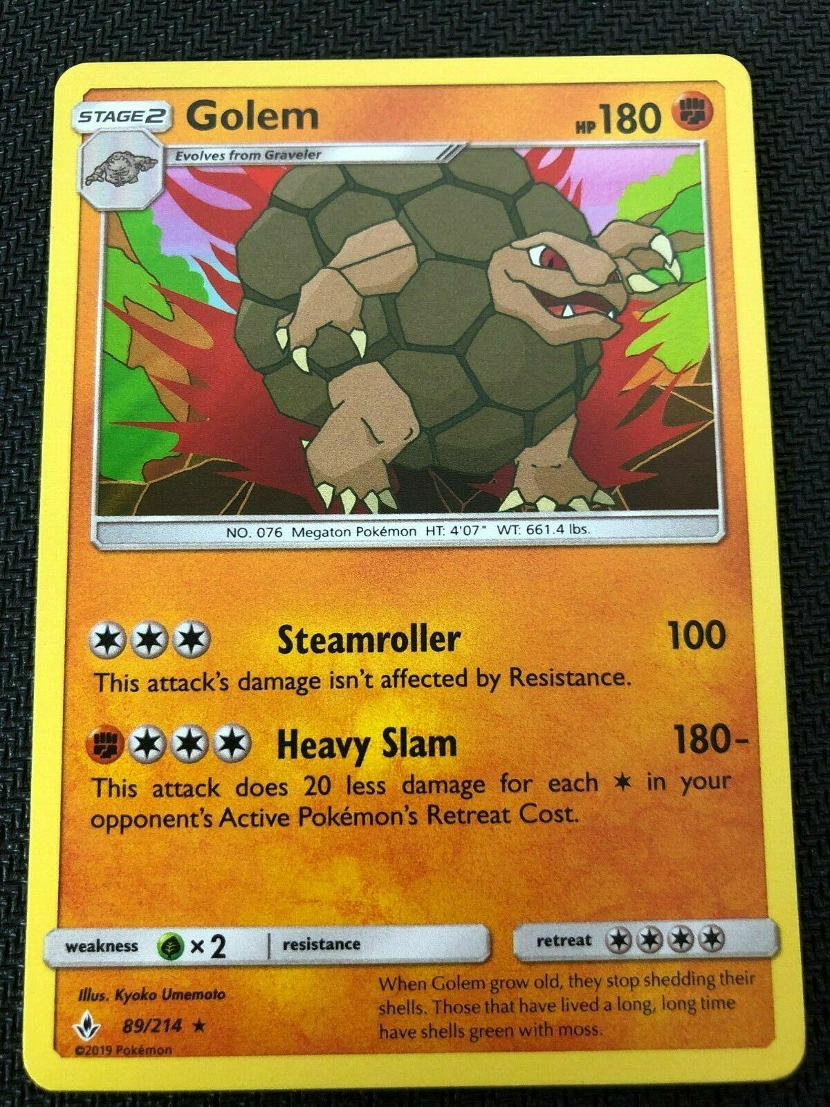Golem #89 Prices | Pokemon Unbroken Bonds | Pokemon Cards