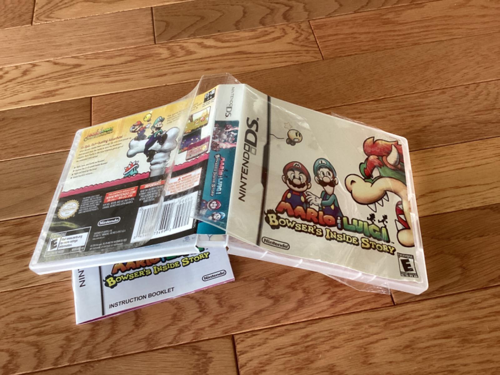 Mario & Luigi: Bowser's Inside Story | Item and Manual only | Nintendo DS
