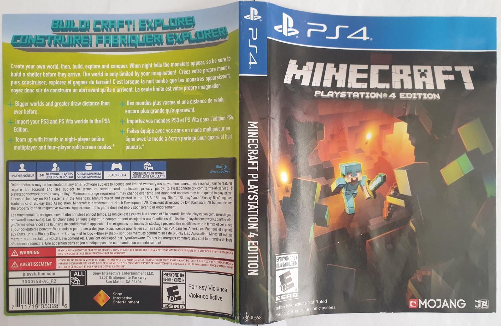 Minecraft: Playstation 4 Edition Prices Playstation 4 | Compare Loose ...