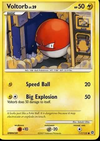 Voltorb #117 Prices | Pokemon Secret Wonders | Pokemon Cards