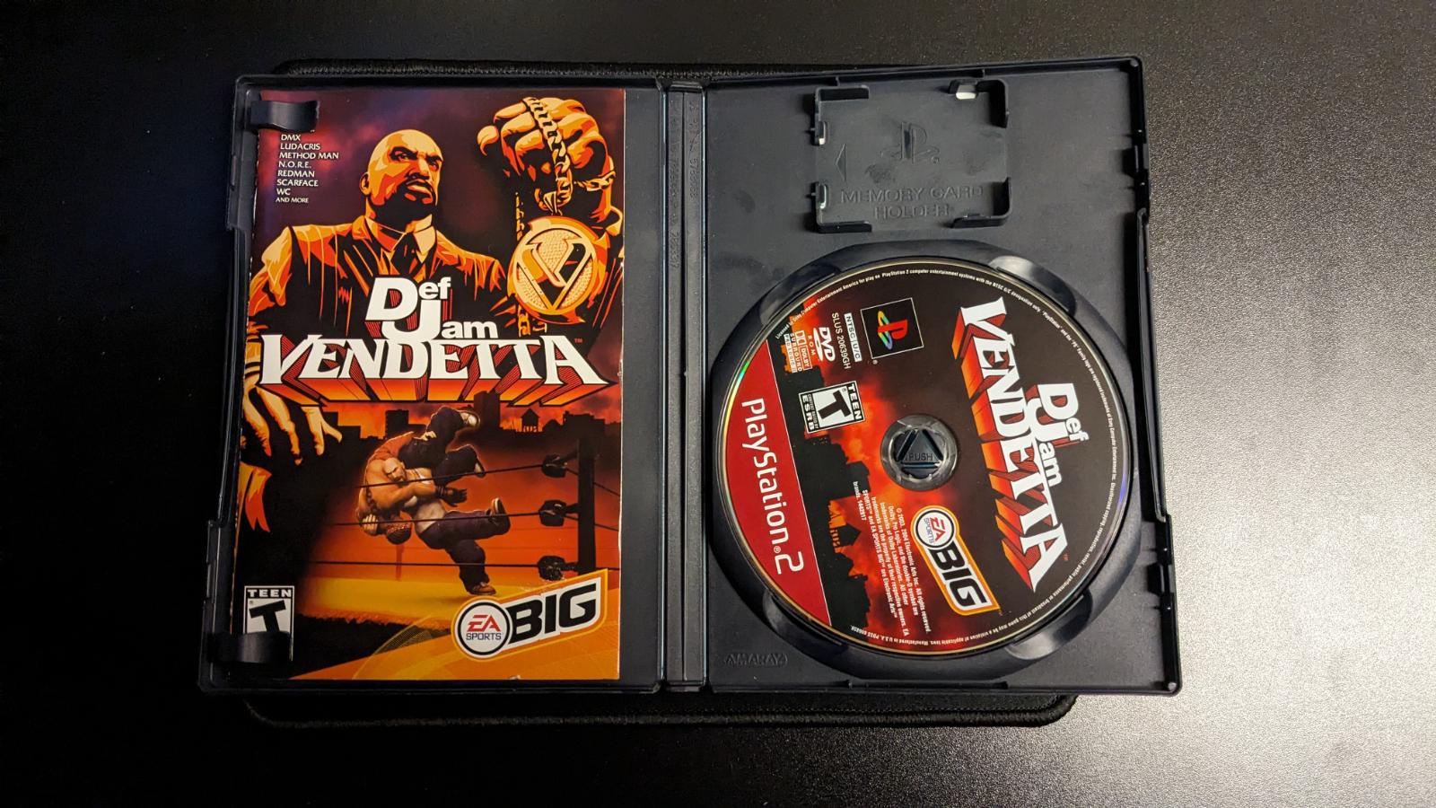 Def Jam Vendetta [Greatest Hits] | Item, Box, and Manual | Playstation 2