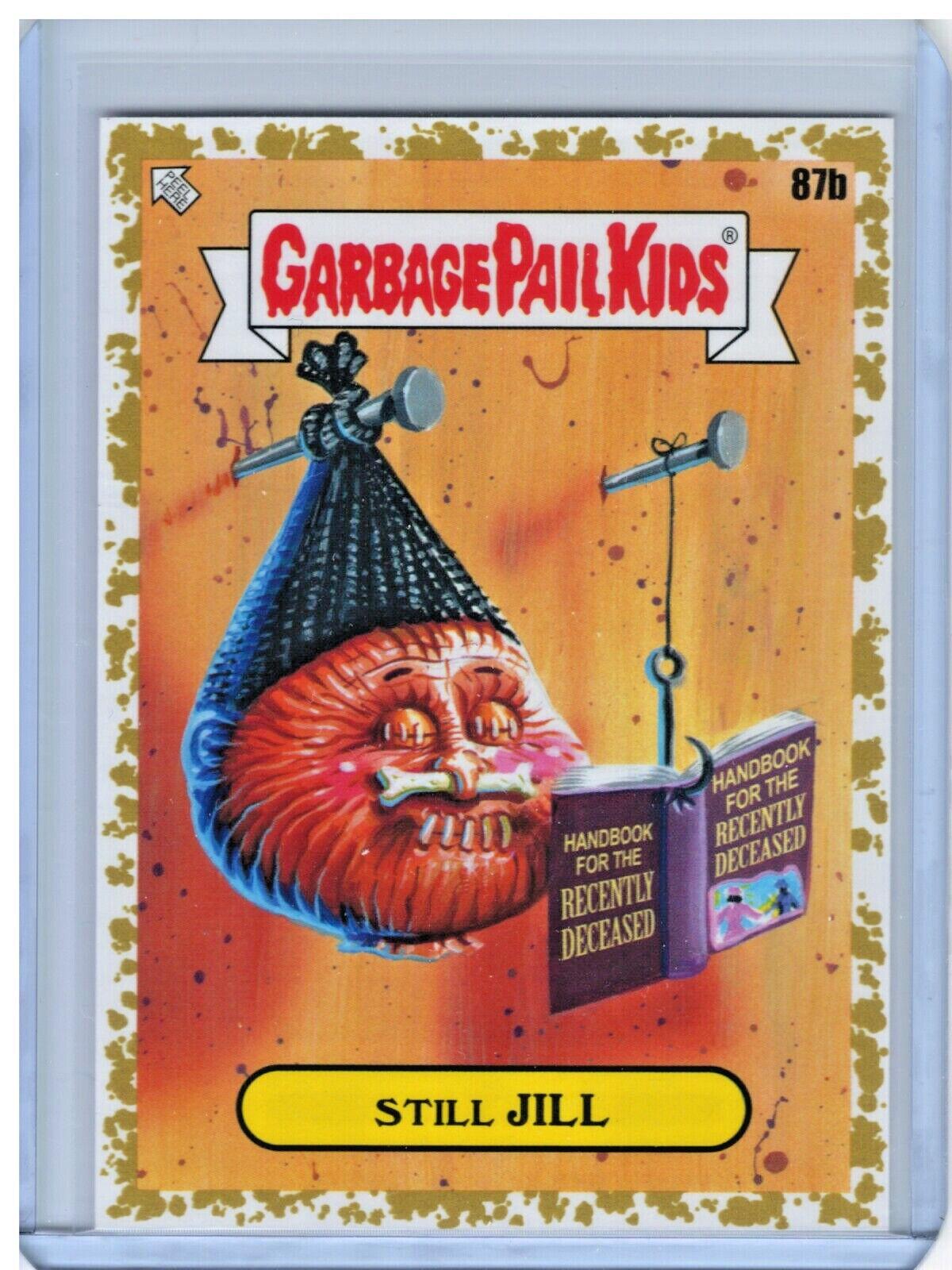 Still Jill [Gold] #87b Prices | Garbage Pail Kids Book Worms | GPK Cards