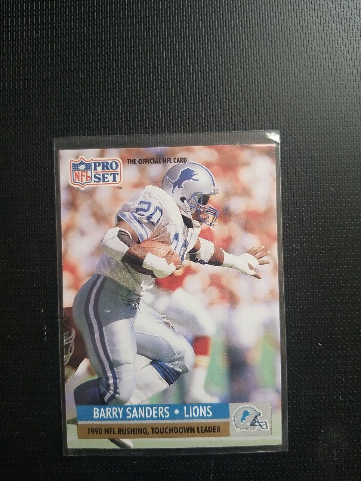 Barry Sanders | Ungraded | 1991 Pro Set