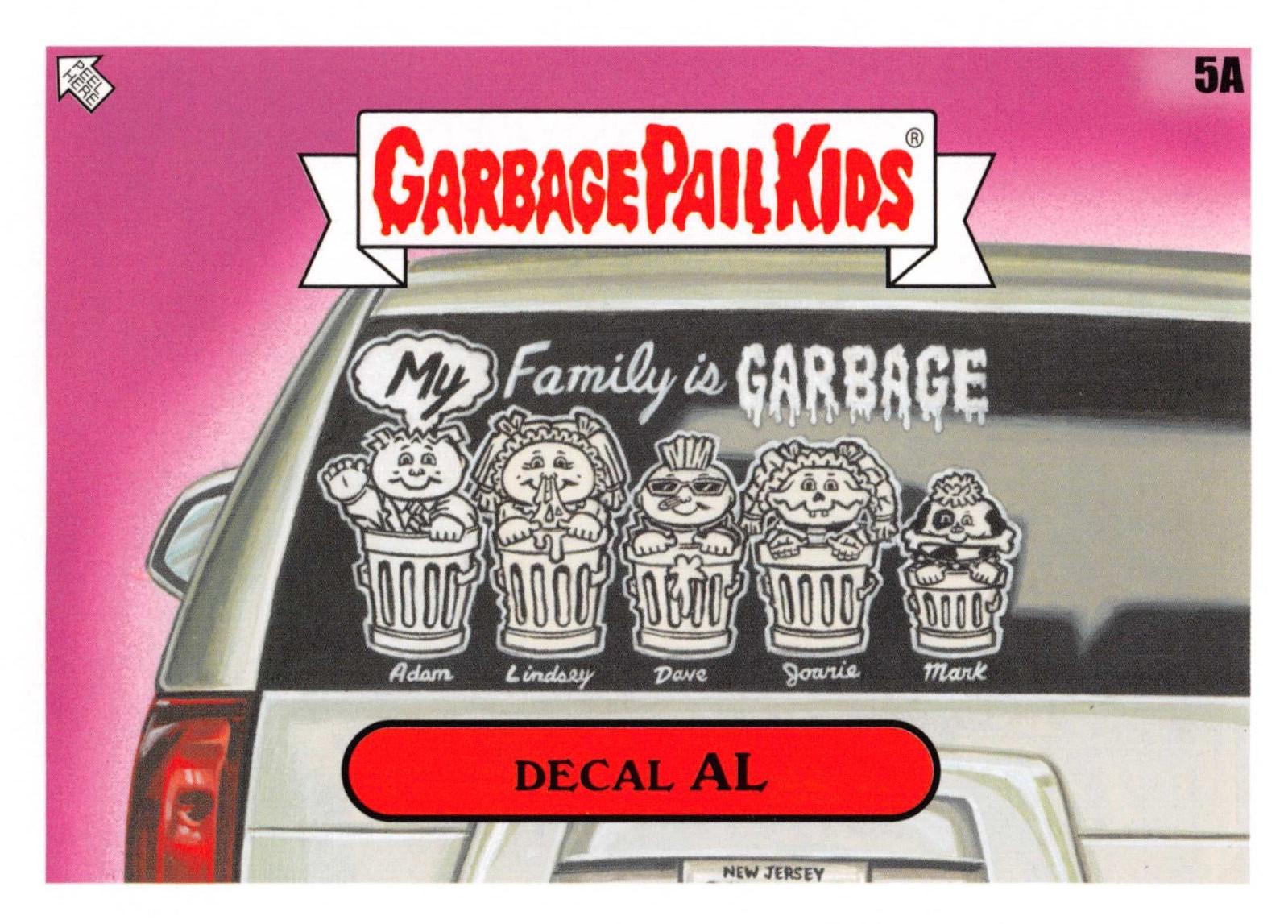 Decal AL #5a Prices | Garbage Pail Kids Go on Vacation | GPK Cards