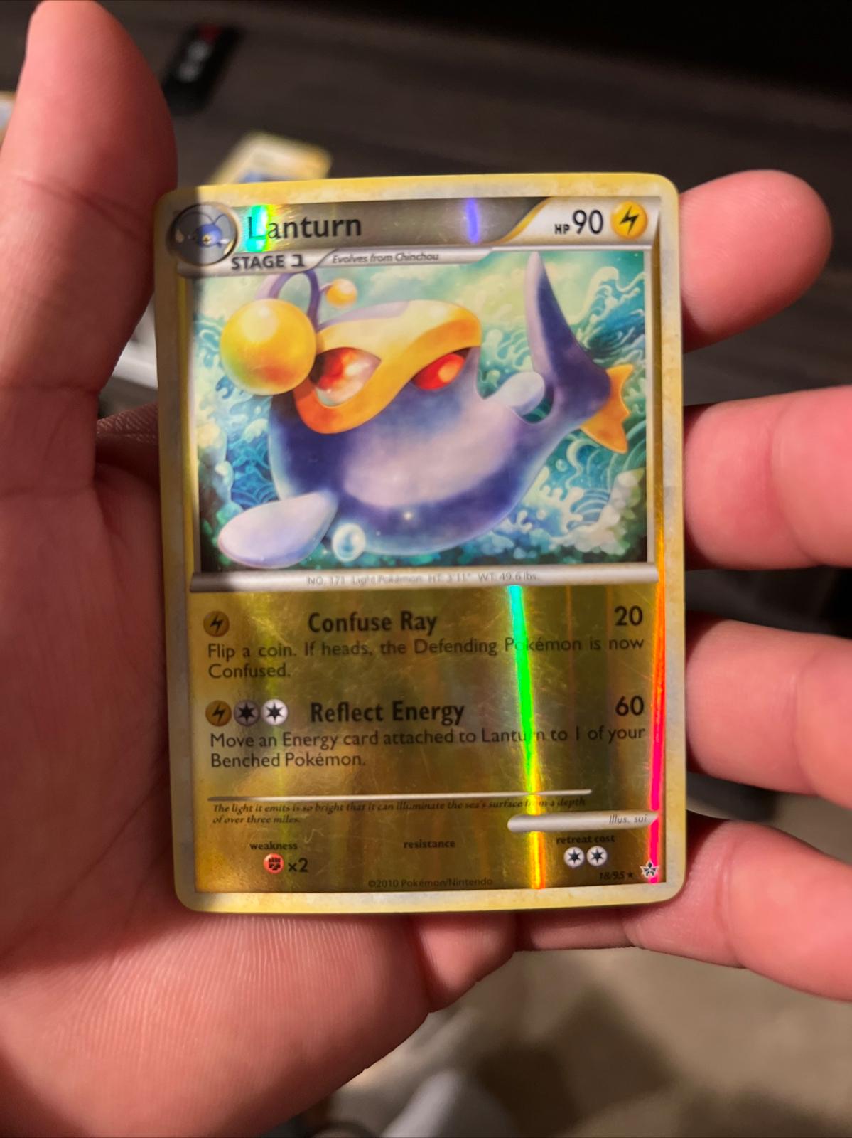 Lanturn [Reverse Holo] | Ungraded | Pokemon Unleashed