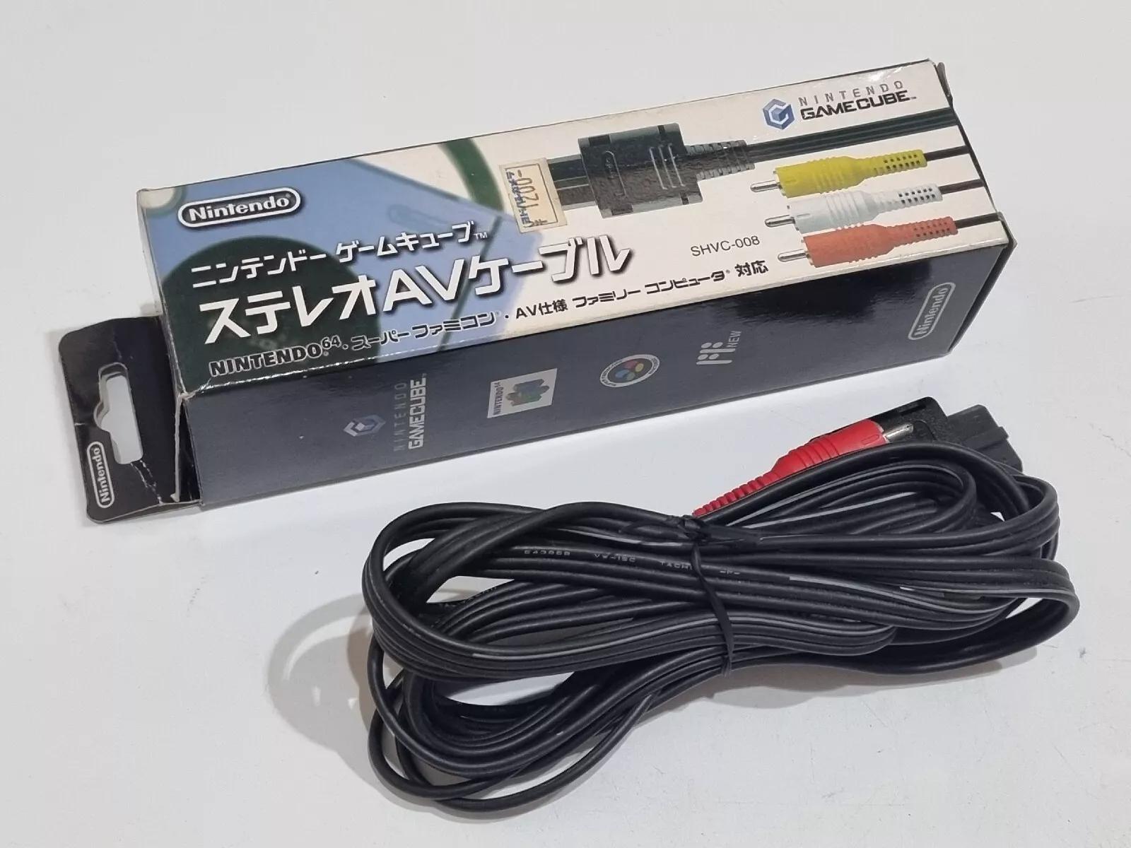 Nintendo GameCube AV RCA Cable Precios JP Gamecube | Compara precios ...