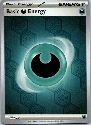 Basic Darkness Energy [Holo] | Ungraded | Pokemon Scarlet & Violet
