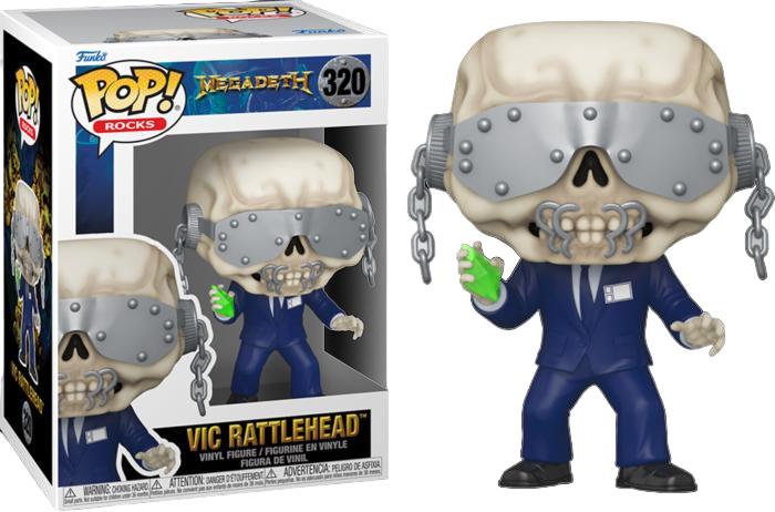 Vic Rattlehead #320 Prices | Funko POP Rocks | New & Loose Values