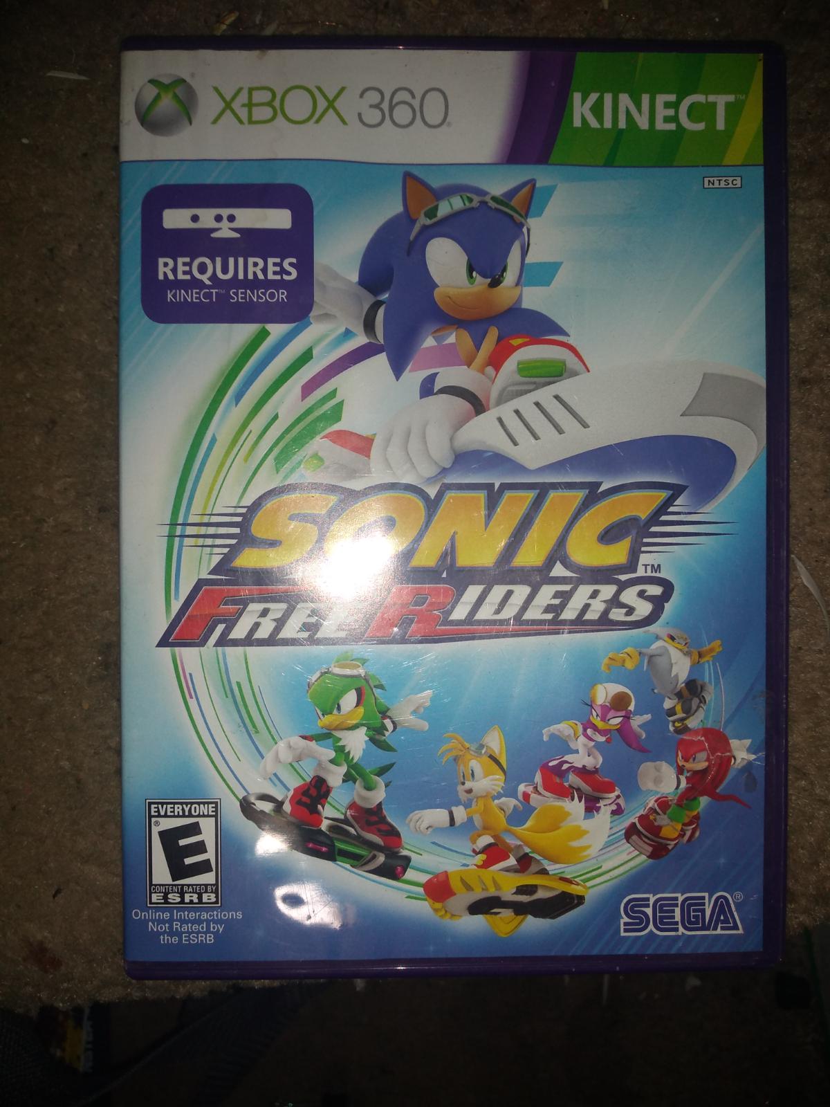 Sonic Free Riders | Item, Box, and Manual | Xbox 360