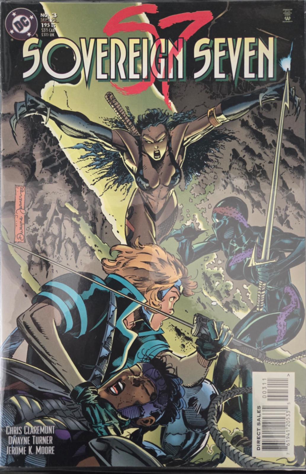 Sovereign Seven #3 (1995) Prices | Sovereign Seven Series