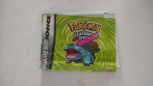 Pokemon LeafGreen Version | Manual only | GameBoy Advance