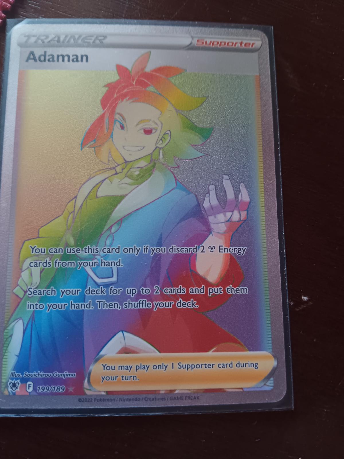 Adaman | Ungraded | Pokemon Astral Radiance