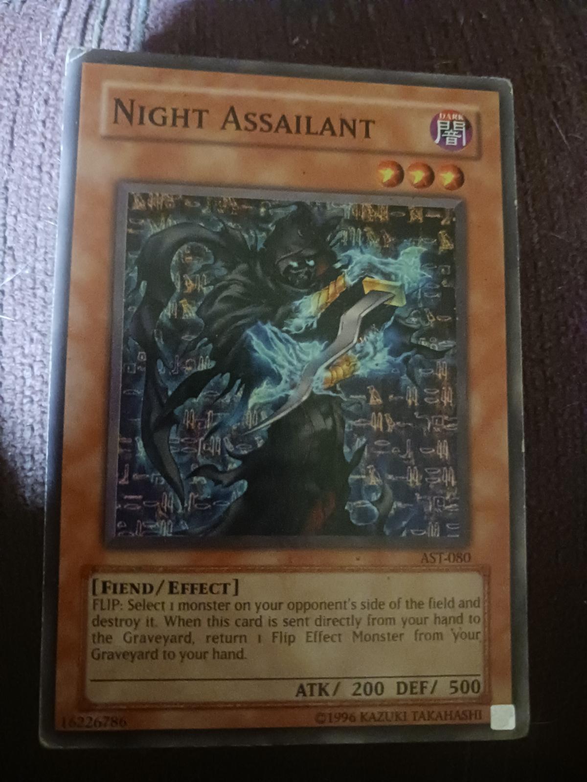 Night Assailant [1st Edition] | Ungraded | YuGiOh Ancient Sanctuary