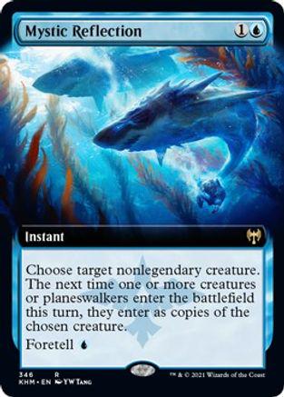 Mystic Reflection [Extended Art] Prices | Magic Kaldheim | Magic Cards