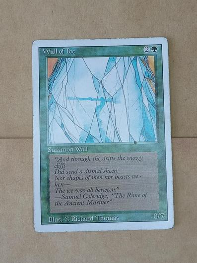 Wall of Ice | Ungraded | Magic Revised
