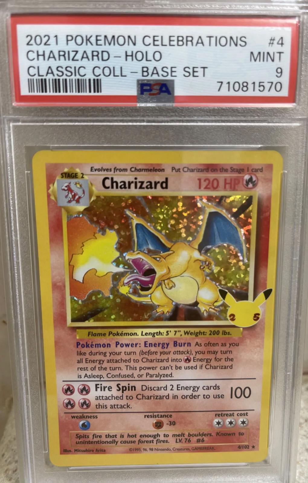 Charizard | Graded 9 | Pokemon Celebrations