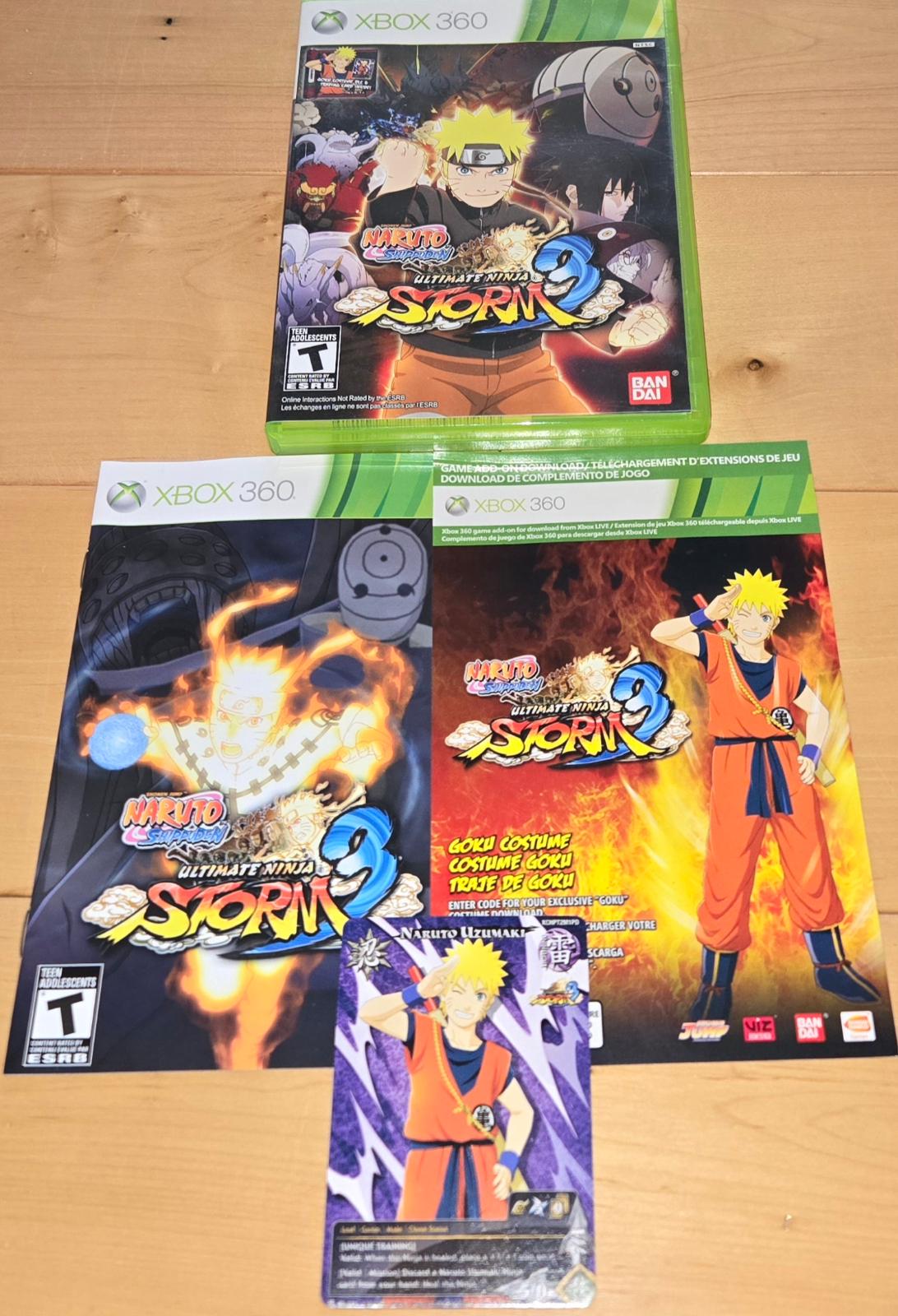 Naruto Shippuden Ultimate Ninja Storm 3 Prices Xbox 360 | Compare Loose ...