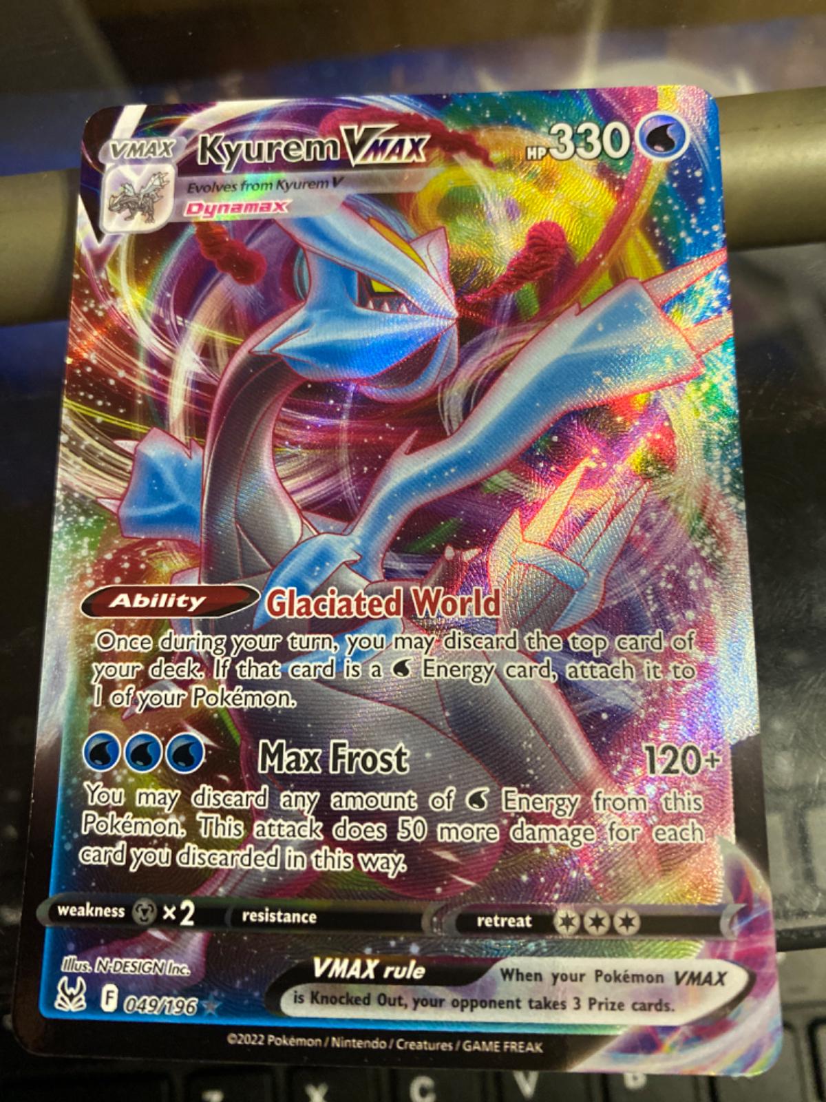 Kyurem VMAX | Ungraded | Pokemon Lost Origin