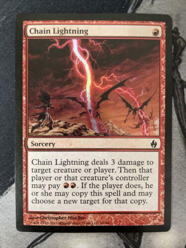 Chain Lightning Prices | Magic Premium Deck Series Fire and Lightning ...