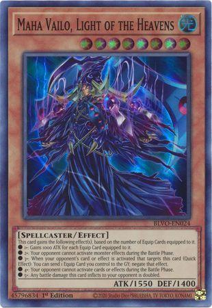 Maha Vailo, Light of the Heavens [1st Edition] BLVO-EN024 Prices | YuGiOh Blazing Vortex ...