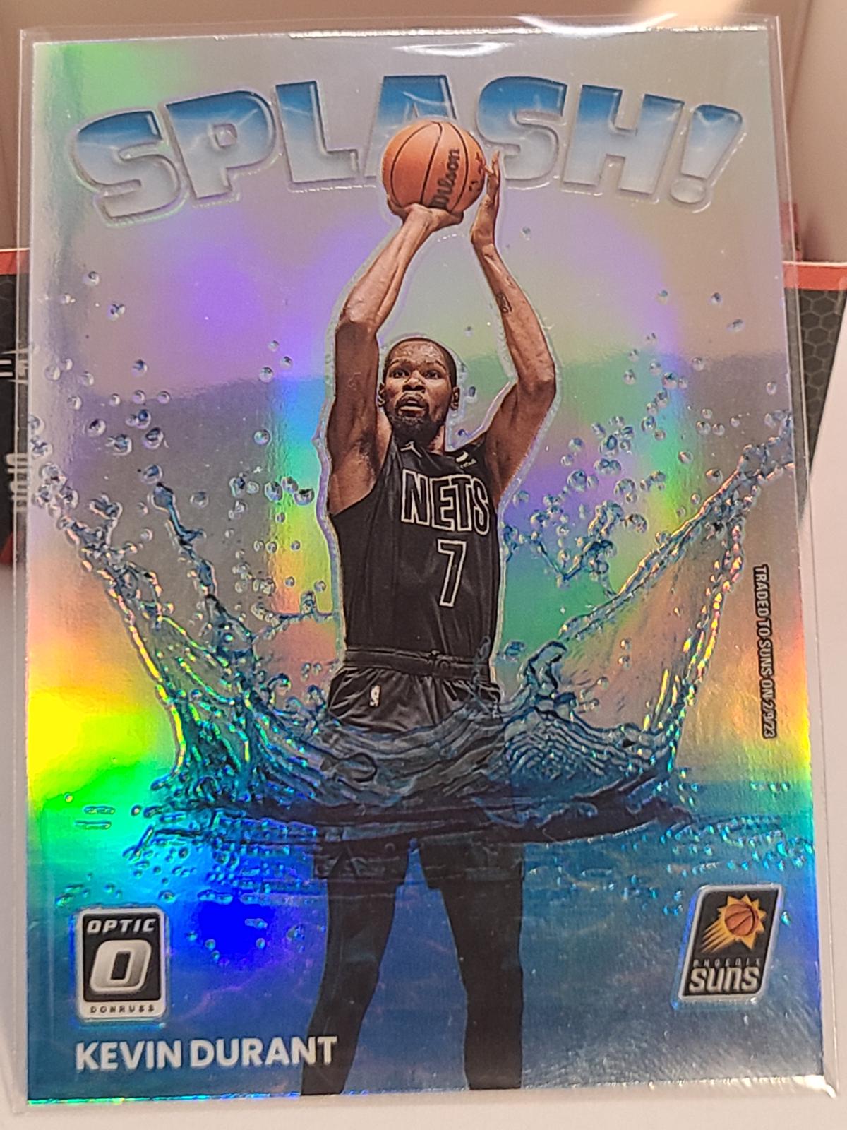 Kevin Durant [Holo] | Ungraded | 2022 Panini Donruss Optic Splash
