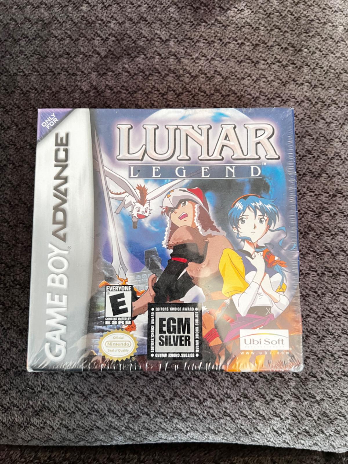 Lunar Legend | New Item, Box, and Manual | GameBoy Advance